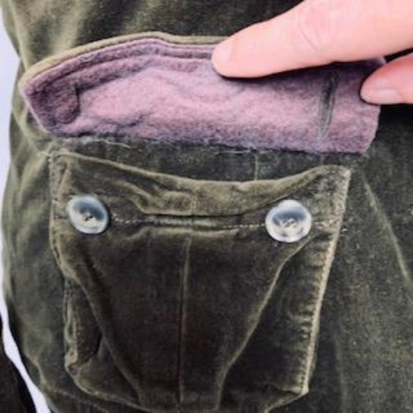 LOFT | Jackets & Coats | Loft Velvet Velour Hunter Green Quilted Jacket ...